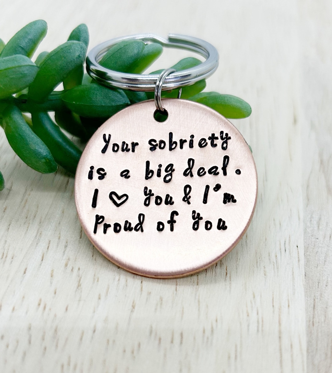 Sobriety Gift, Sobriety Gift for Men, Sobriety Keychain, Sobriety Chips ...