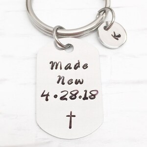 Made New Keychain, Teen Baptism Gifts, Adult Baptism Gift, Men Baptism ...