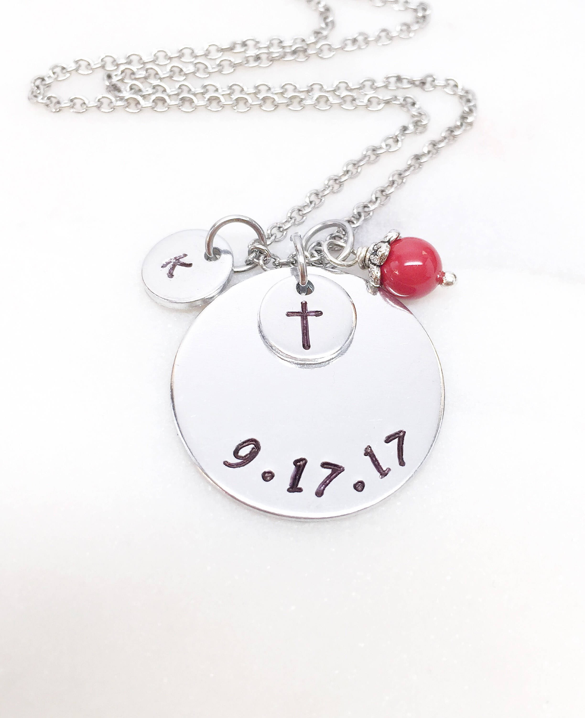 Confirmation Necklace Baptized Necklace Baptism Necklace - Etsy