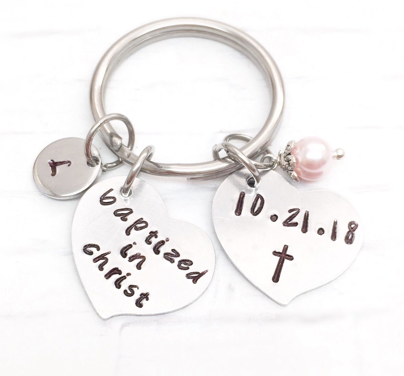 Baptized Keychains Jw Baptism Keychains Baptism Gifts - Etsy