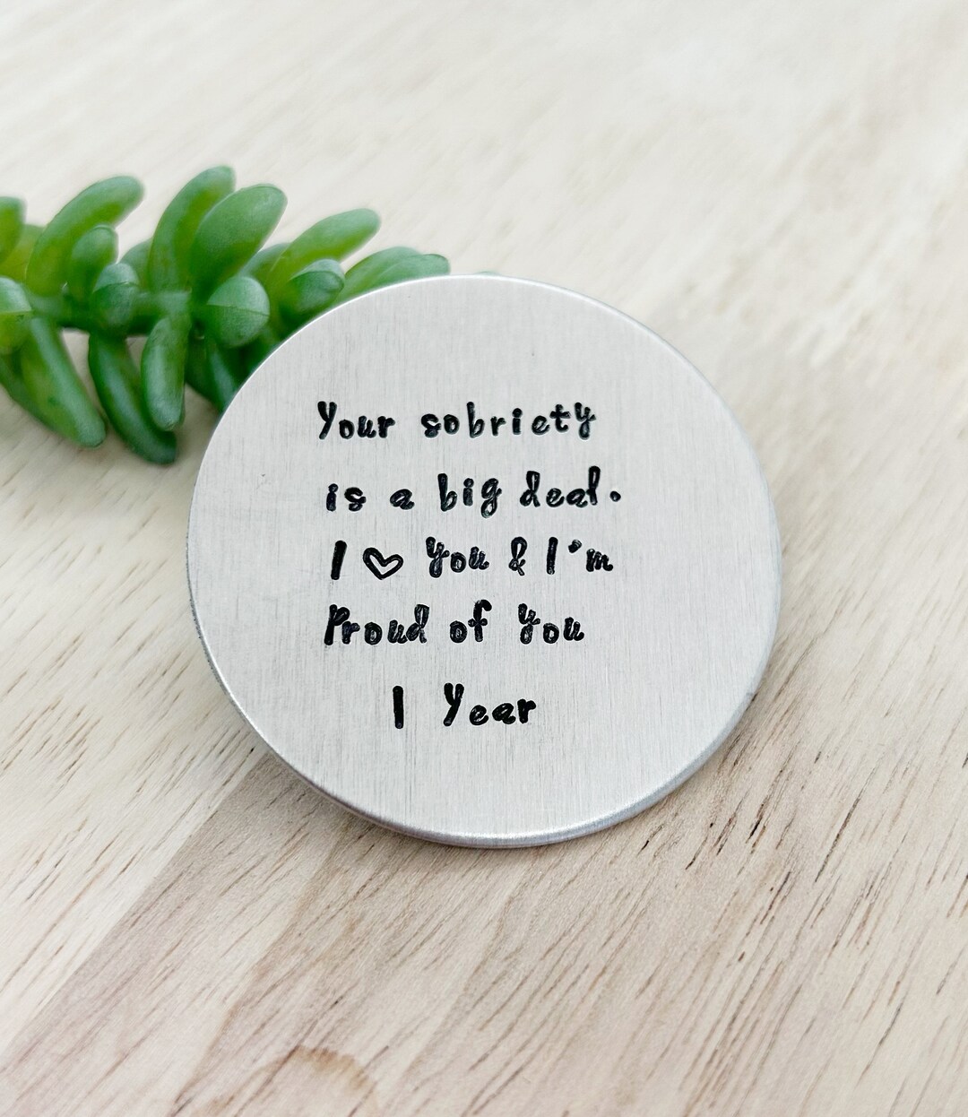 Sobriety Gift, Sobriety Chips, Sober Coin, Sobriety Keychain, Aa Chips ...