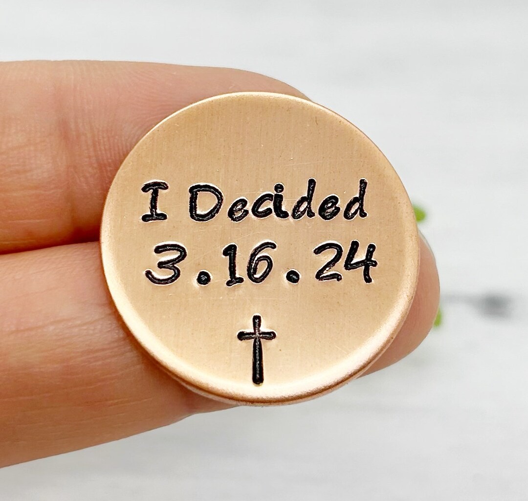 Confirmation Token, Baptism Token, Teen Baptism Gifts, Adult Baptism ...
