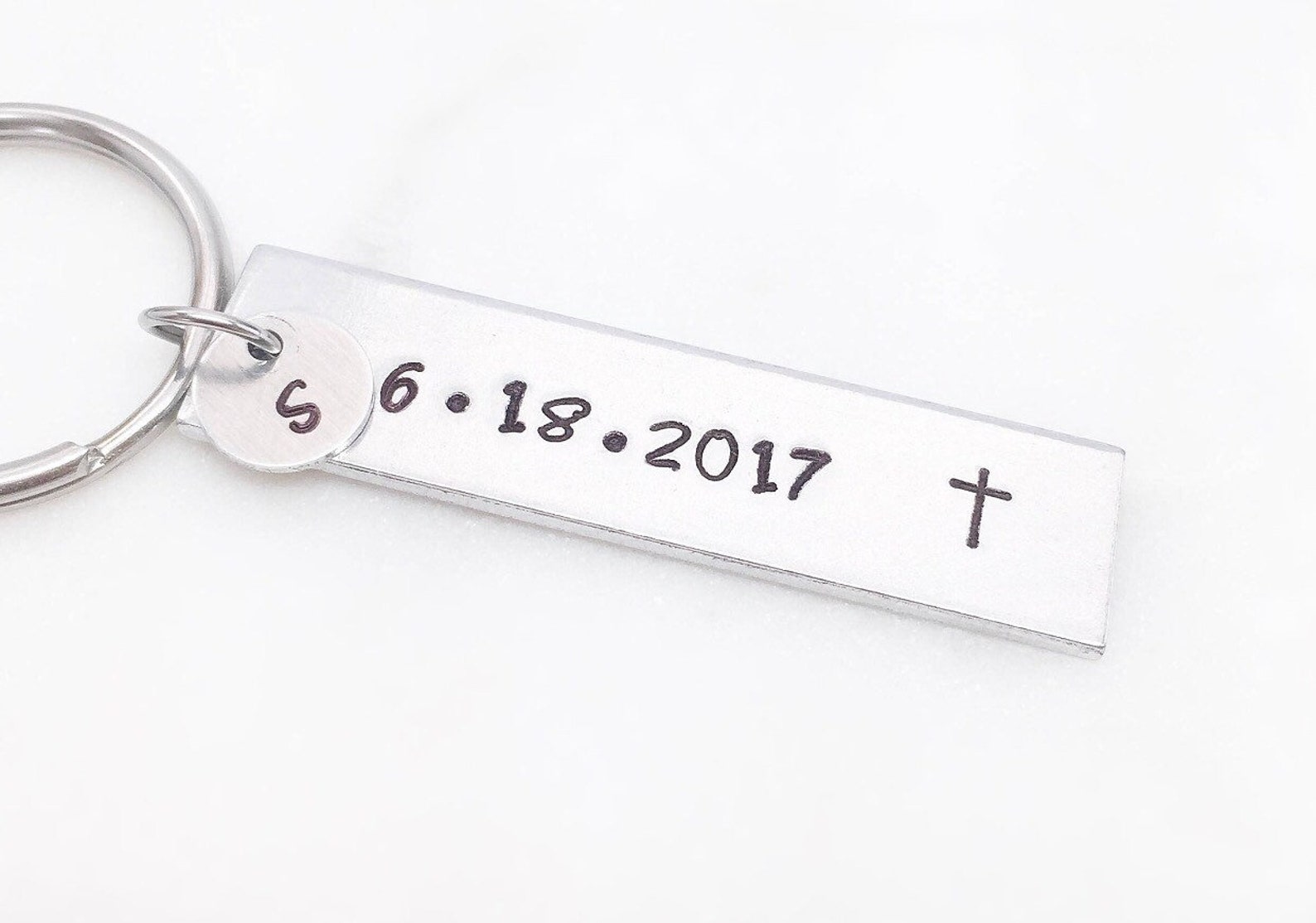 Baptism Keychain Decided Baptism Gift Men Baptism Keychain - Etsy
