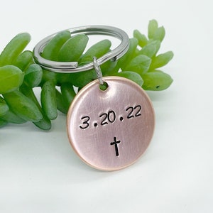 Confirmation Keychain, Baptism Gifts, Adult Baptism Gift, Men Baptism ...