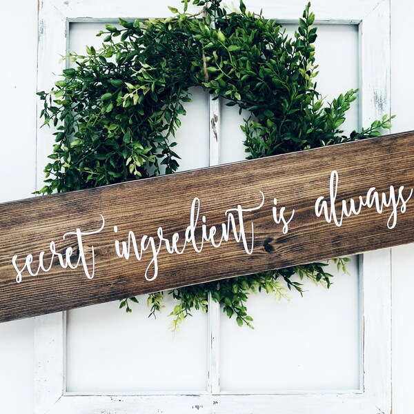 Rustic Kitchen Signs - Etsy