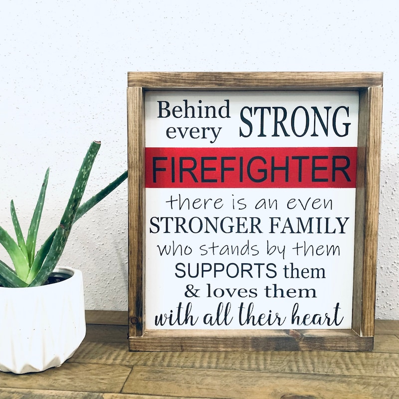 Firefighter Sign - Etsy