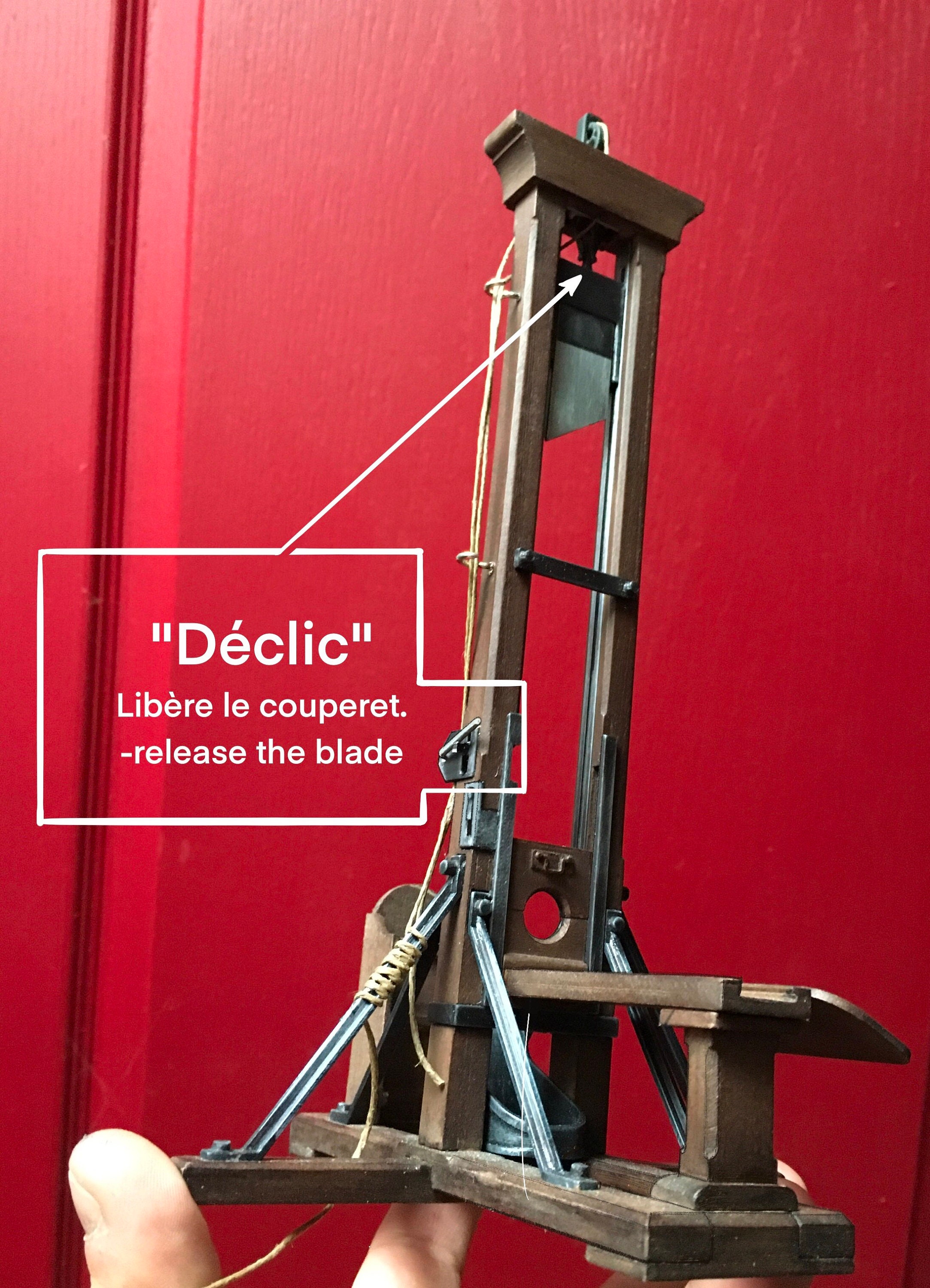 Guillotine Model 25cm - Etsy