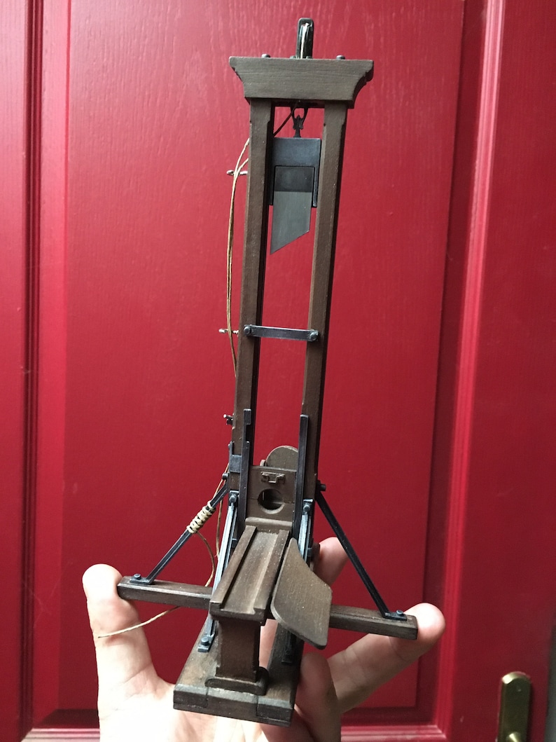 Guillotine Model 25cm - Etsy