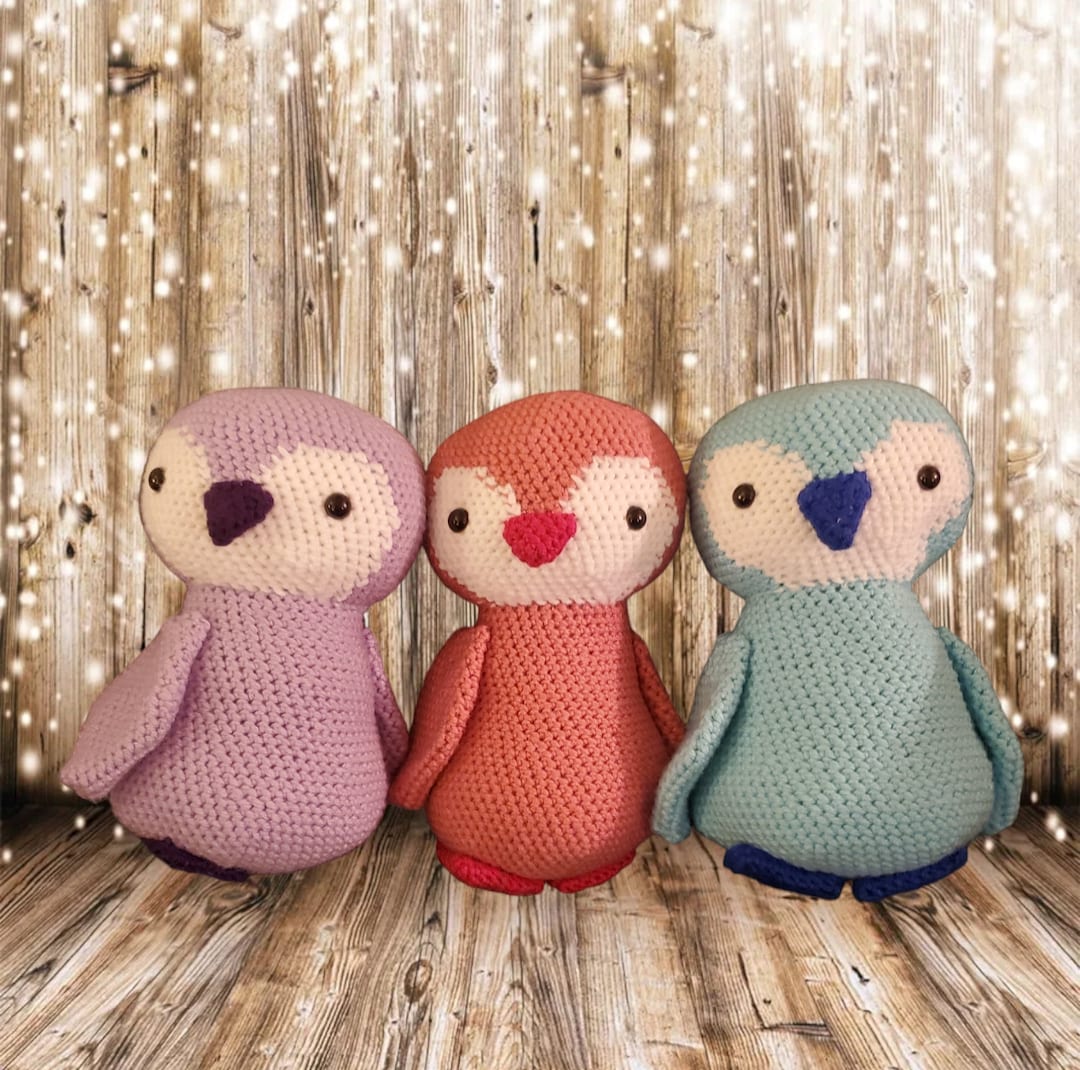 Handmade Crochet Penguins Amigurumi Penguins - Etsy