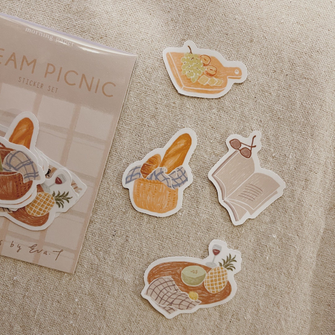 Transparent Sticker Set: Dream Picnic - Etsy