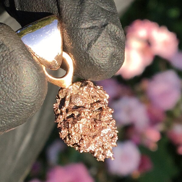 Gold Weed Pendant - Etsy