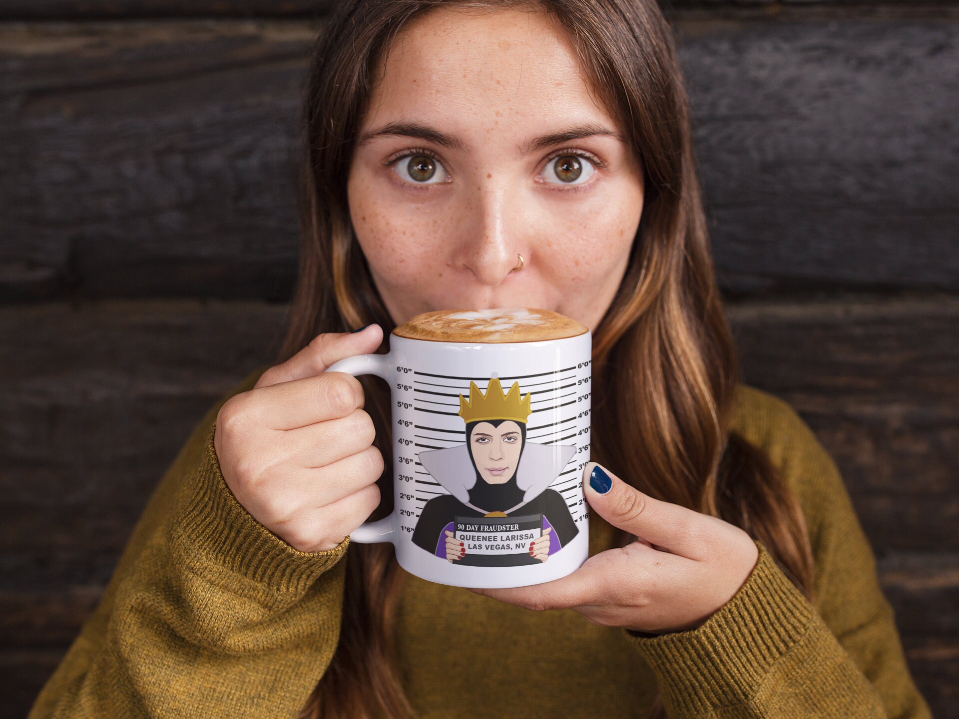 Who is Against the Queen Will DIE Evil Queenee Larissa 90 Day - Etsy