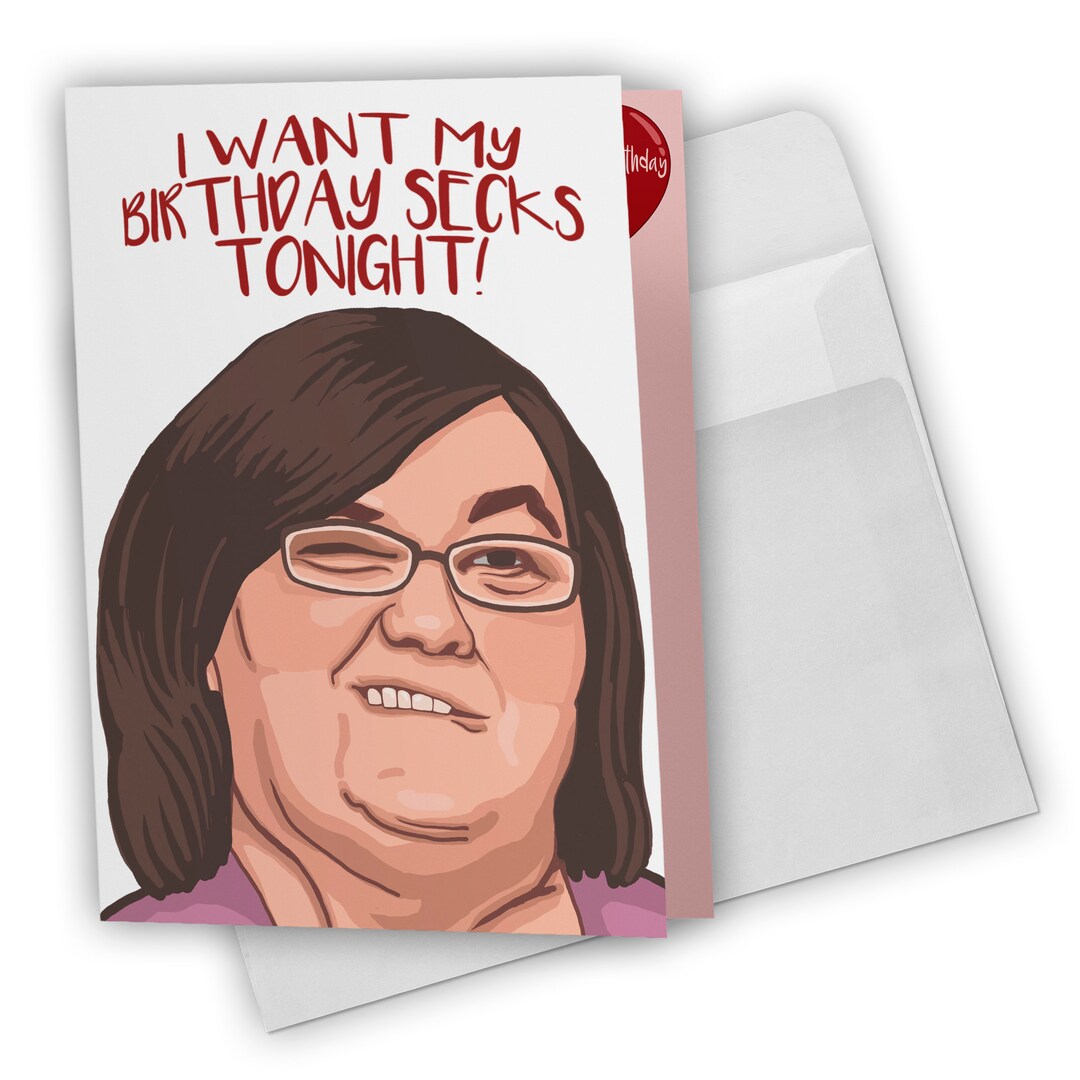 Danielle I Want My Birthday Sex Tonight 90 Day Greeting Card 90df Inspired Reality Tv Show T