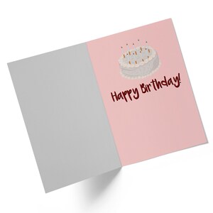 Angela Swindle Cake Birthday Card 90 Day Greeting Card 90DF Inspired ...