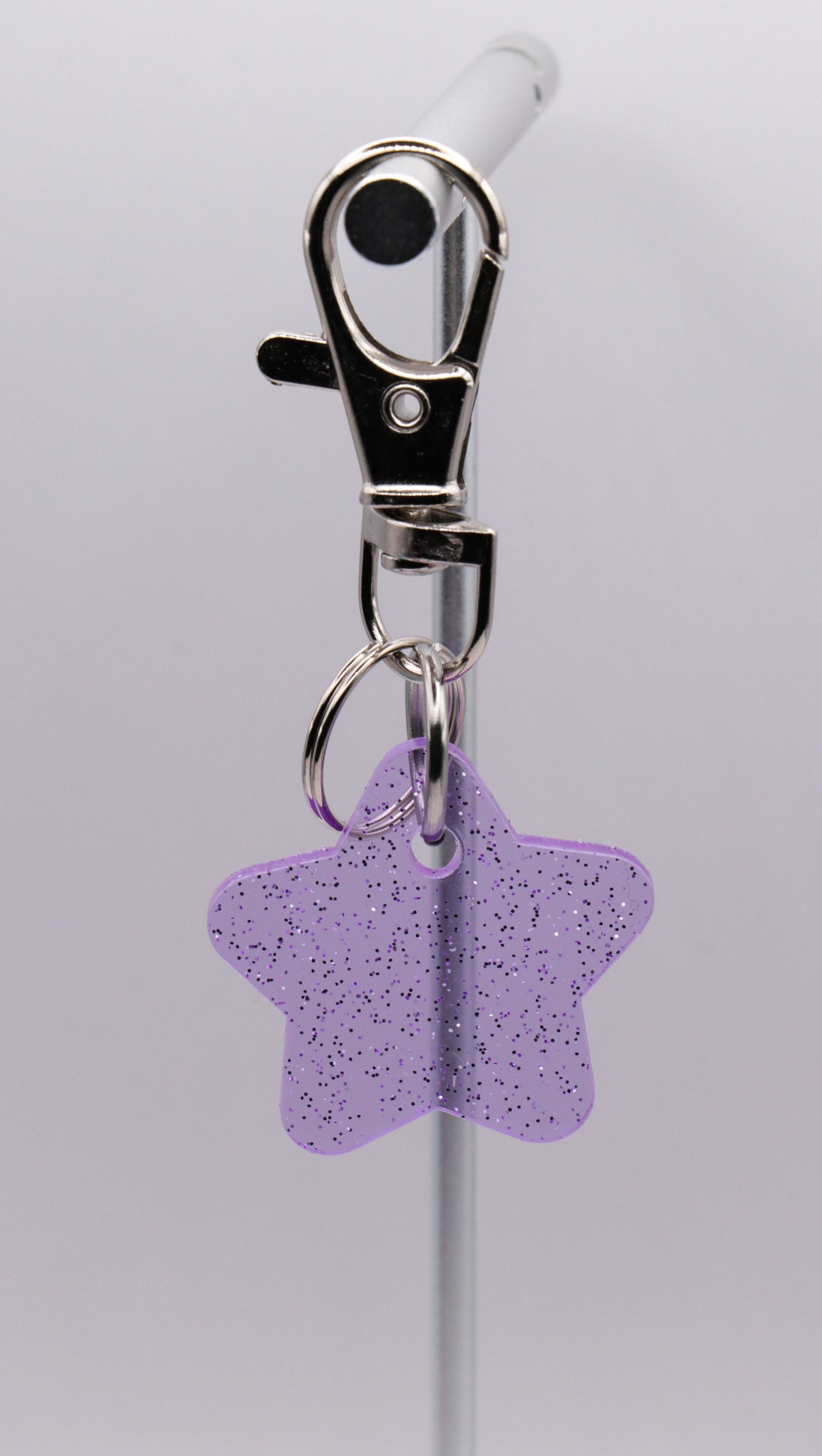 Mini Star Acrylic Keychains , Retro Glitter Stocking Stuffer - Etsy