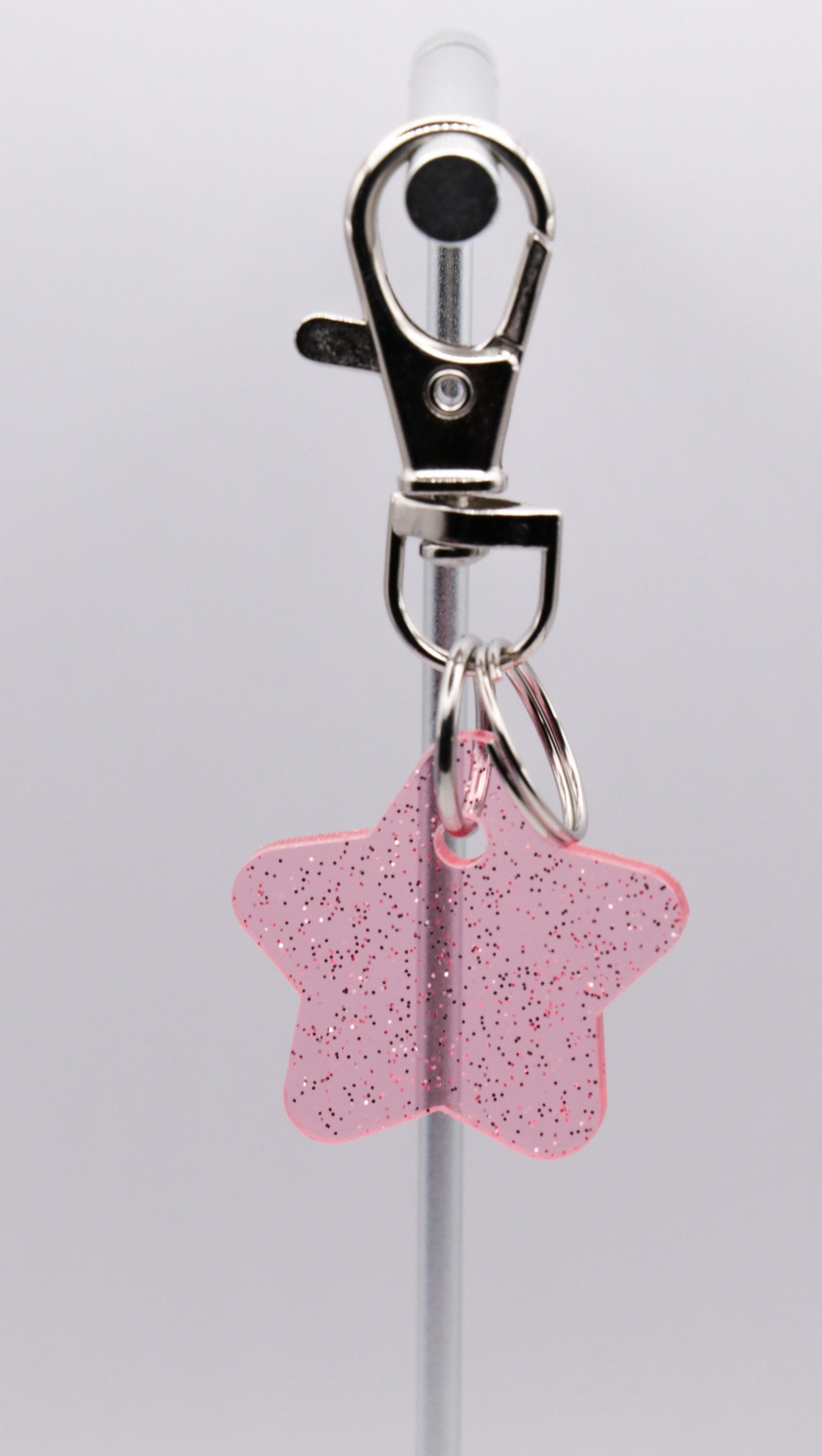 Mini Star Acrylic Keychains , Retro Glitter Stocking Stuffer - Etsy