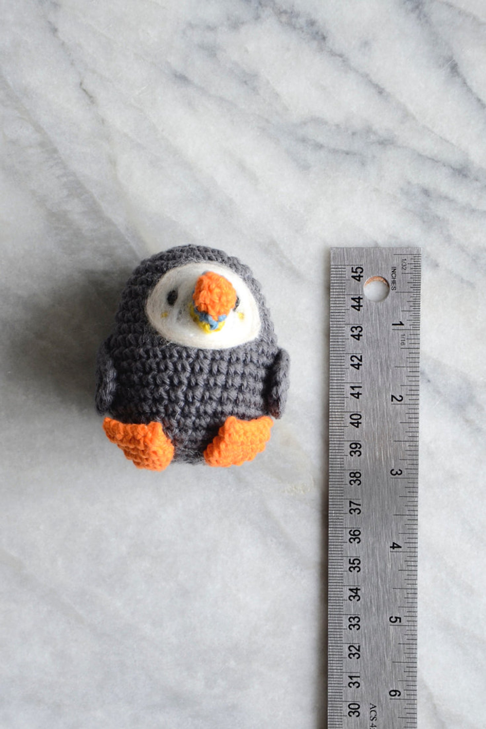 Crochet Puffin Pattern Amigurumi Puffin Pattern Pocket - Etsy