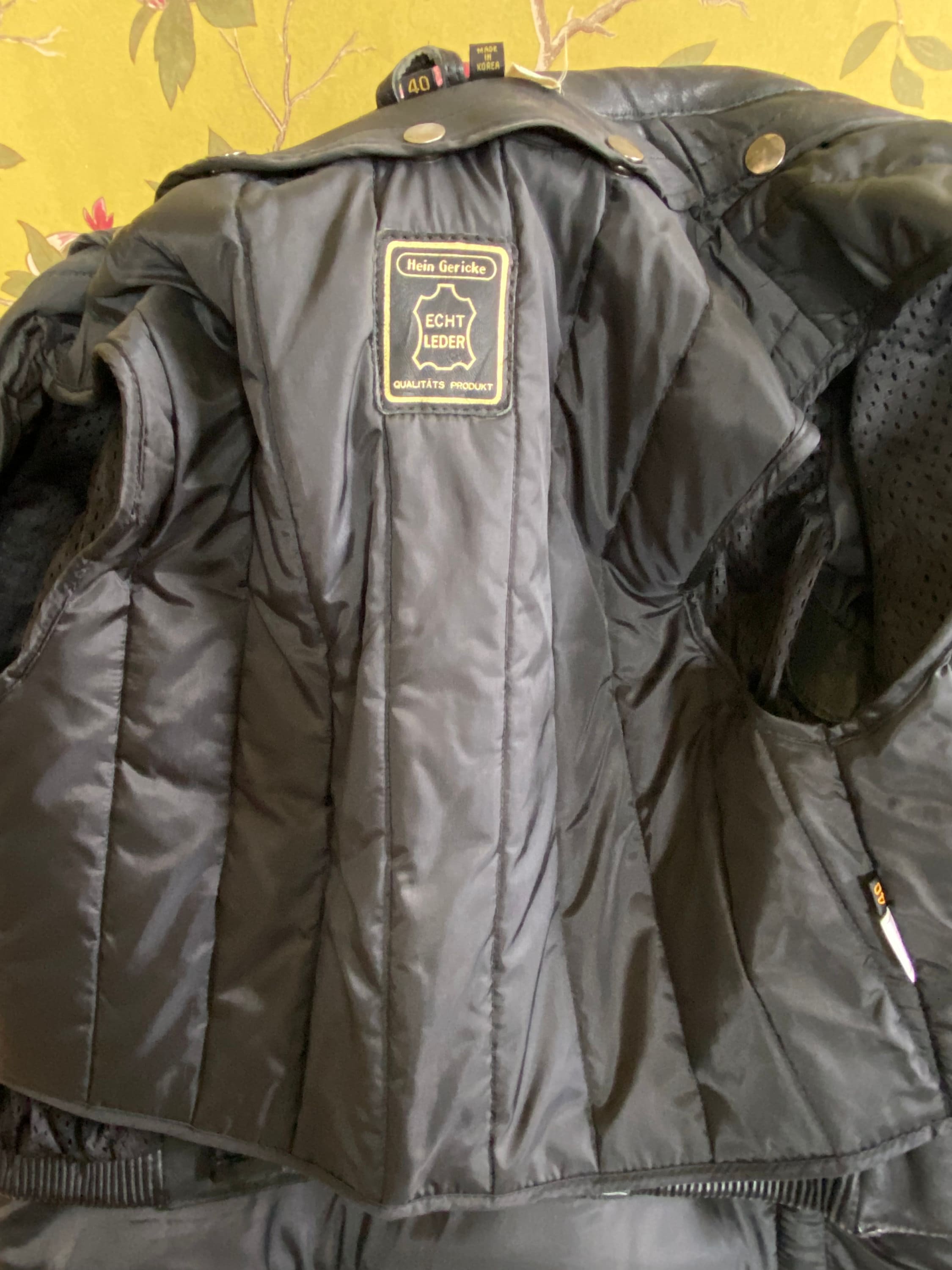 Vintage Hein Gericke Motorcycle Jacket - Etsy