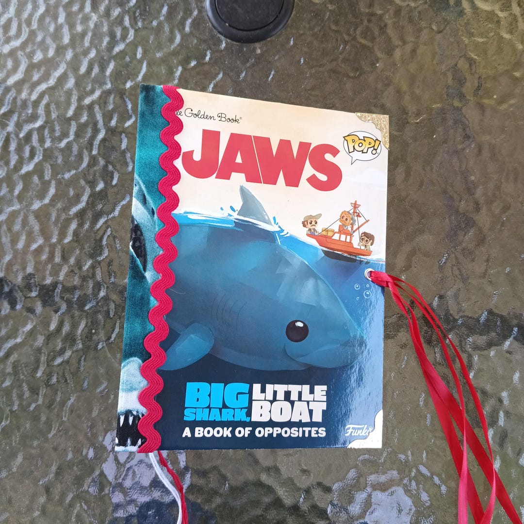 Jaws Junk Journal Golden Book - Etsy UK