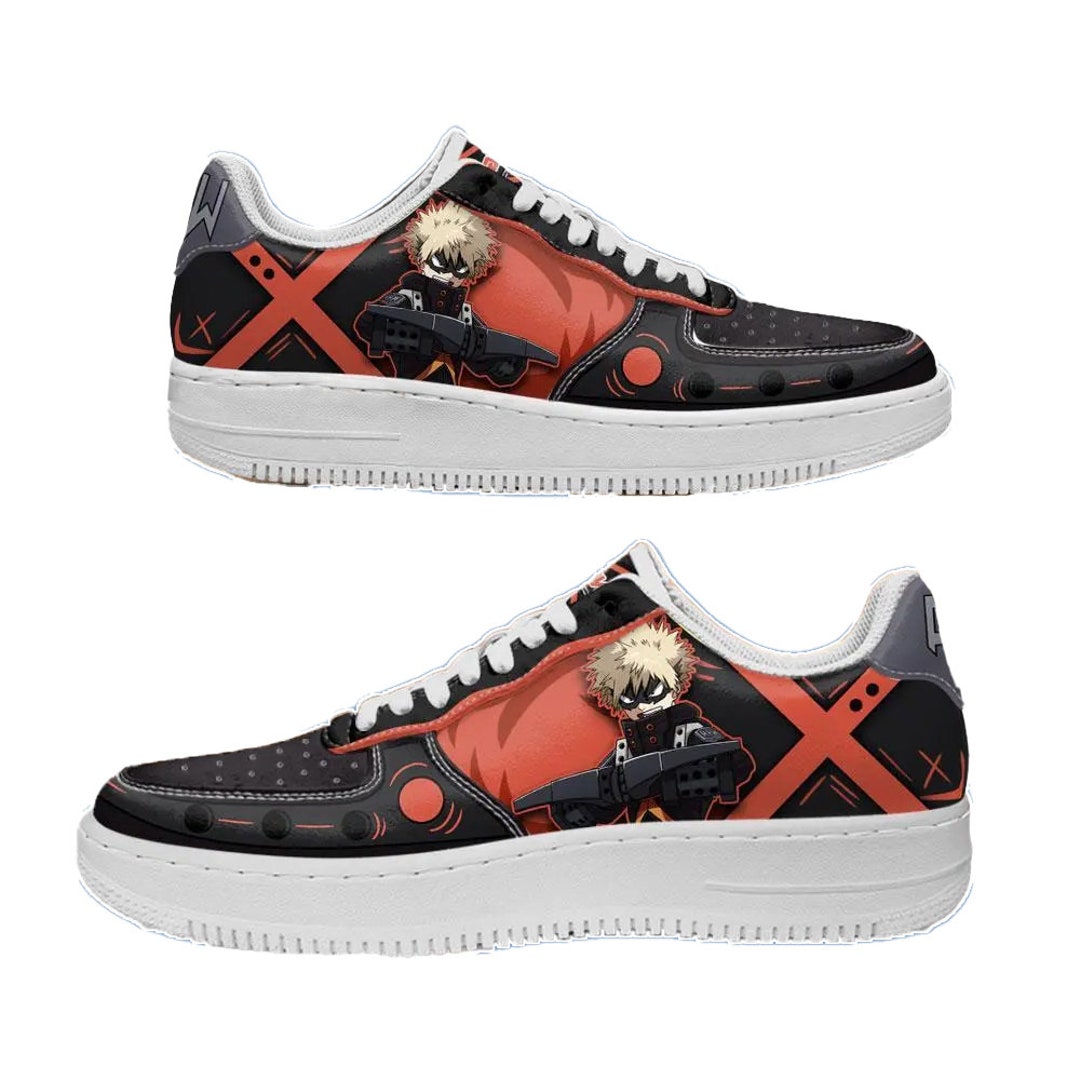 Musketeer Katsuki Bakugo Sneakers Custom Shoes - Etsy