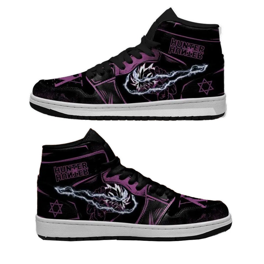 Killua Zoldyck Sneakers Power Anime Shoes - Etsy