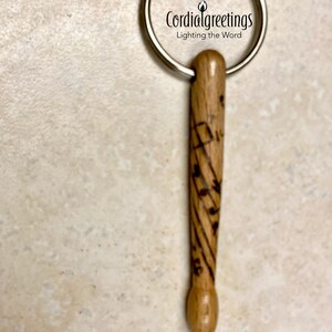Customized Drumstick Keychain - Personalized Drum Key Chain - Drummer ...