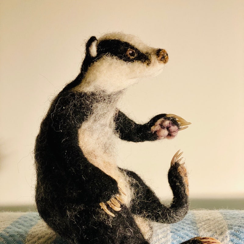 Felt Badger - Etsy