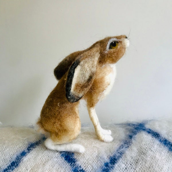 Felted Hare - Etsy UK