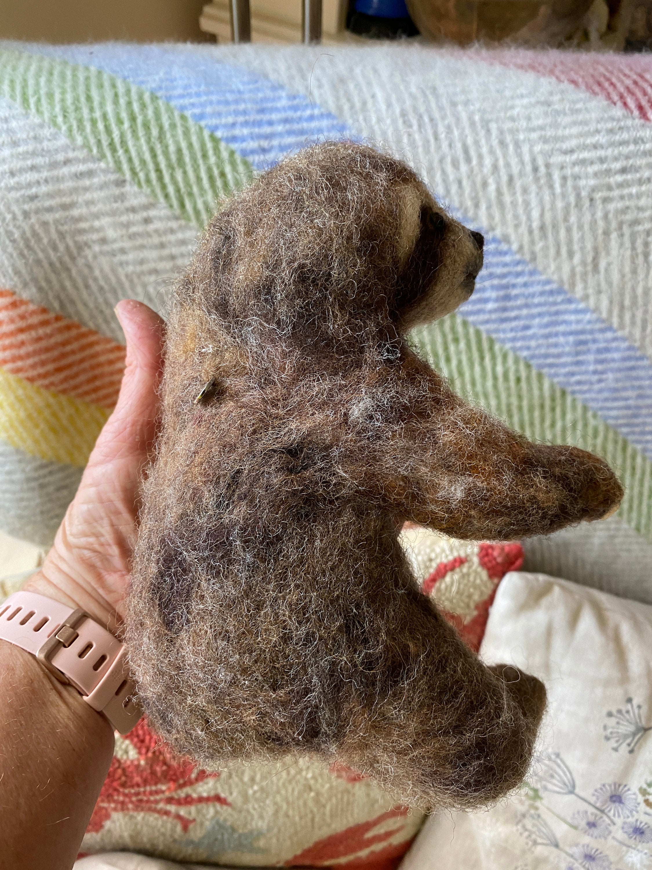 Sloth/felted Animals/needle Felted Sloth/sloth Ornament/felted - Etsy UK