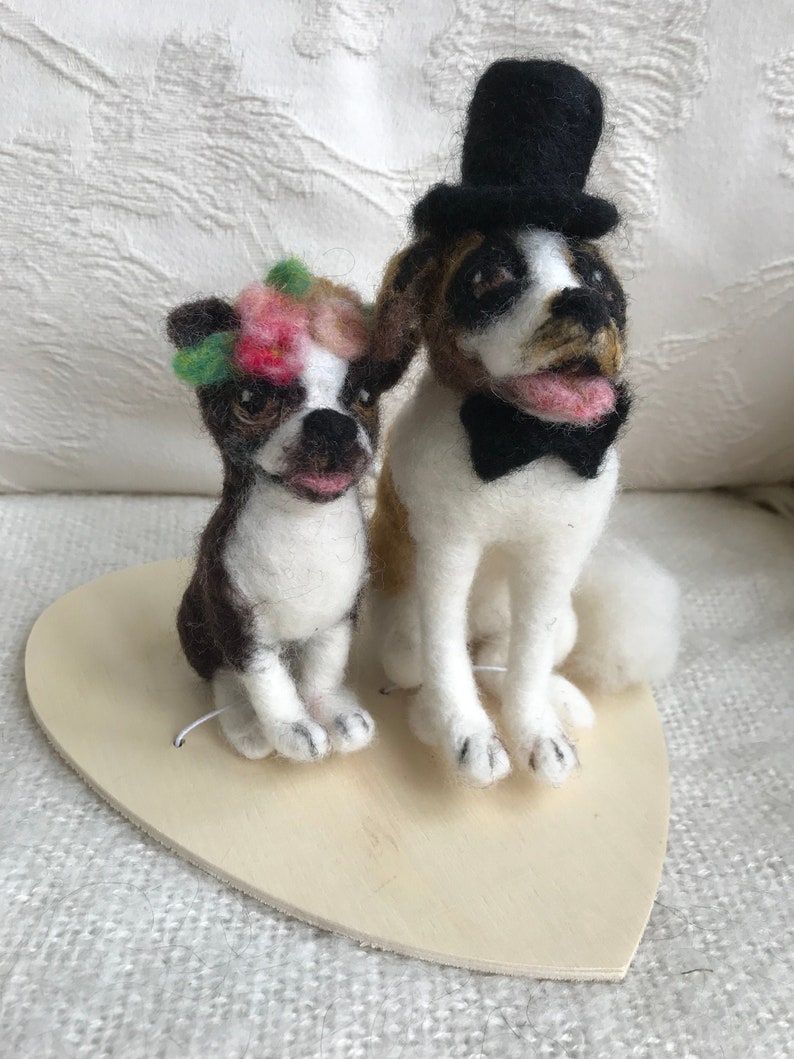 Personalised Pet Wedding Cake Topper/dog Wedding Topper/custom - Etsy