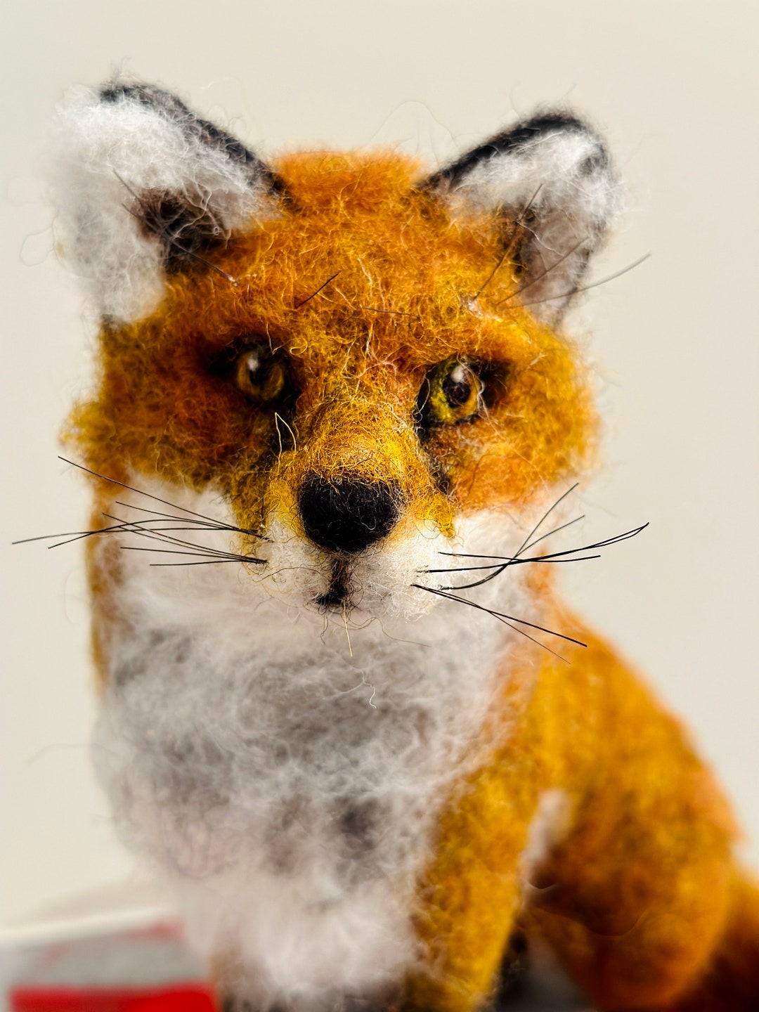 Realistic Fox/red Fox/felted Animals/felt Fox/needle Felted Animal ...