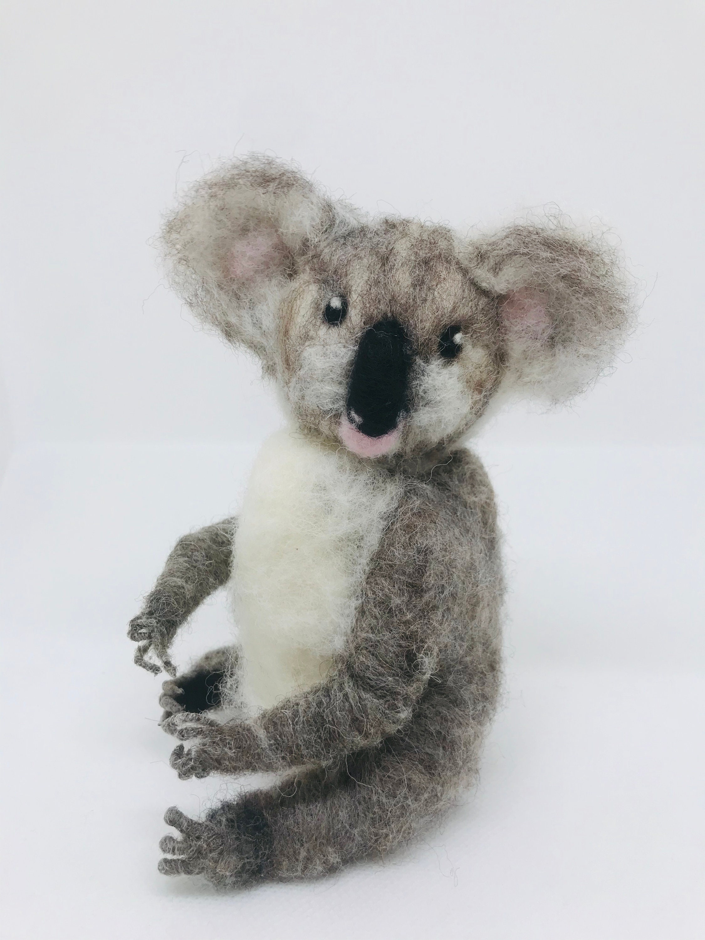 Koala/koala Bear/needle Felted Koala/koala Sculpture/felt - Etsy UK