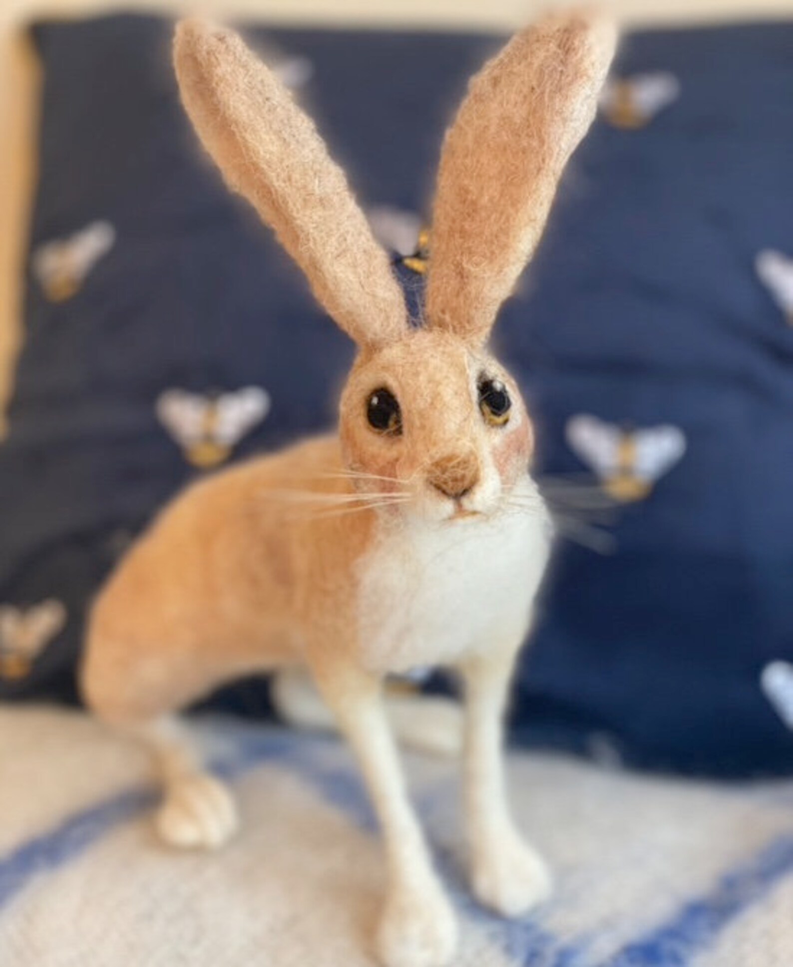 Hare/needle Felted Animals/felted Hare/felt Rabbit/jack - Etsy