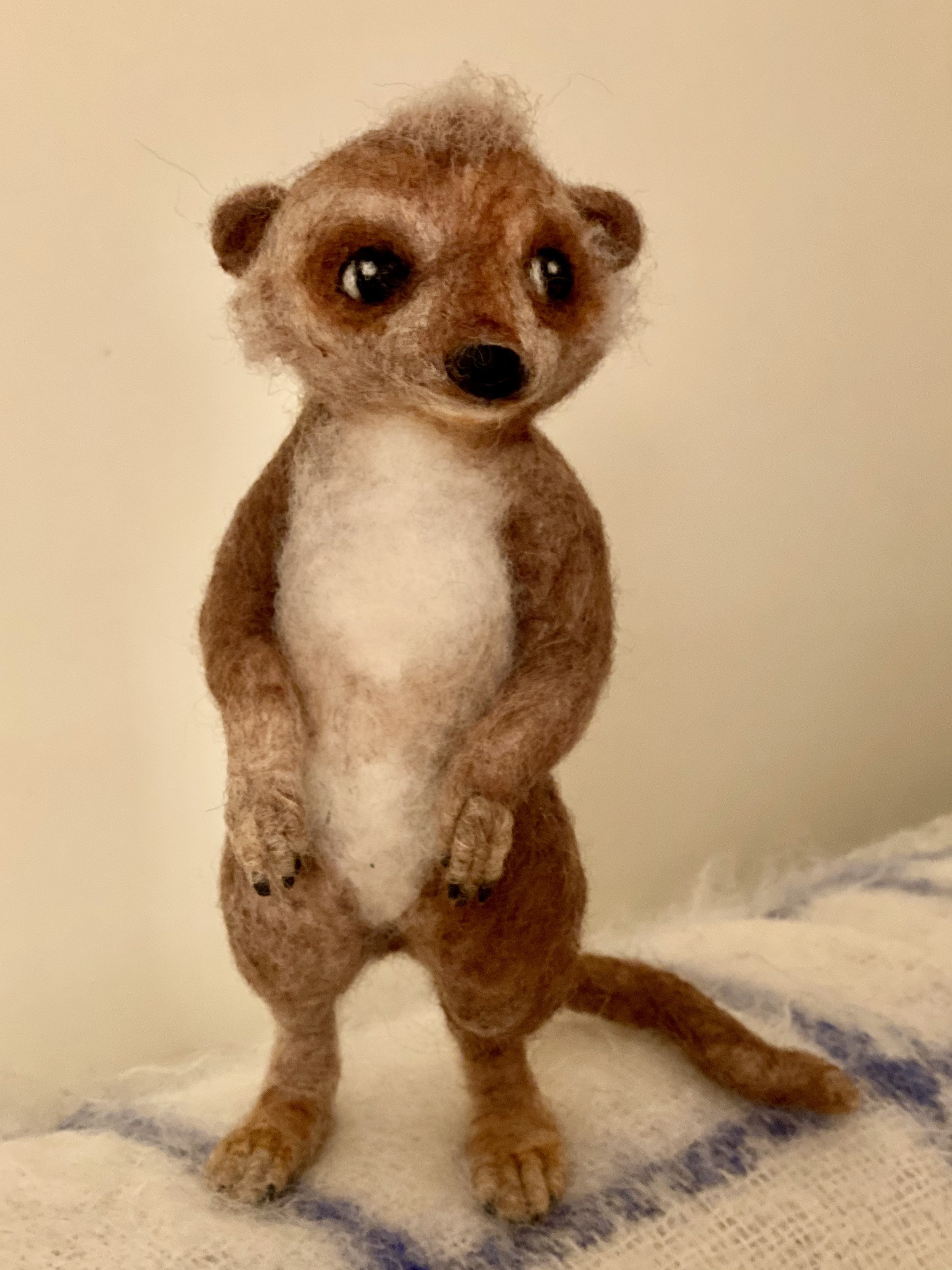 Meerkat/needle Felted Meerkat/meerkat Sculpture/felt - Etsy UK