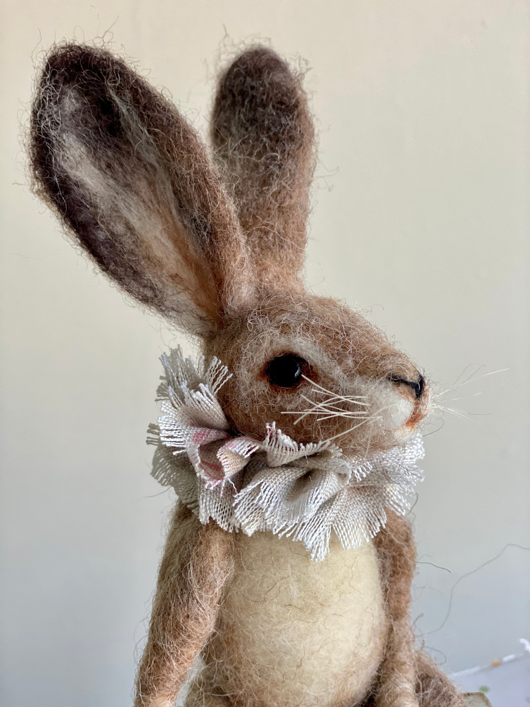 Hare Doll/spring Hare/needle Felted Hare/felted Hare/felted | Etsy UK