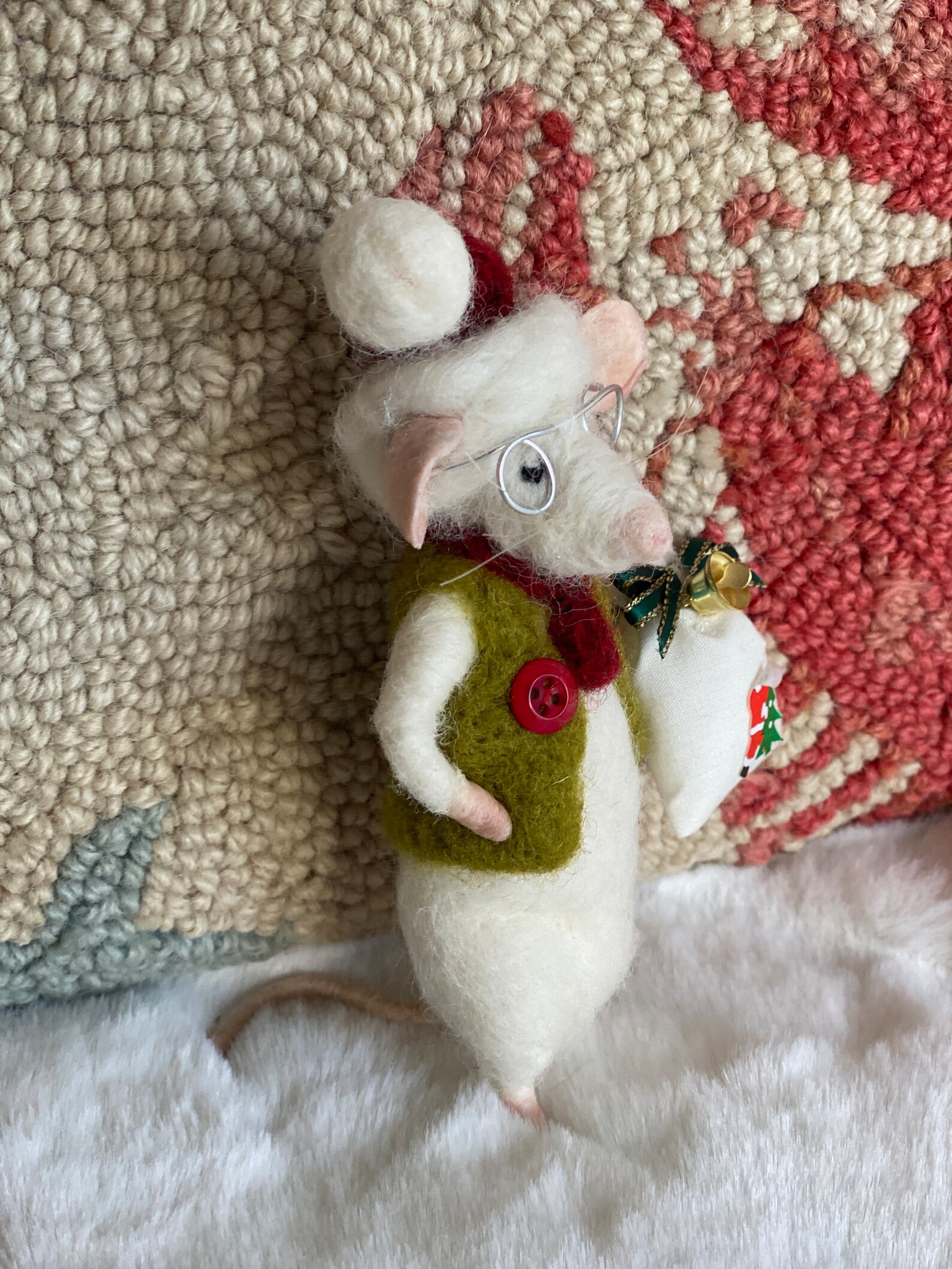 Mouse/xmas Mouse/mouse Ornament/cute Mouse/christmas Mouse/mice/mice ...