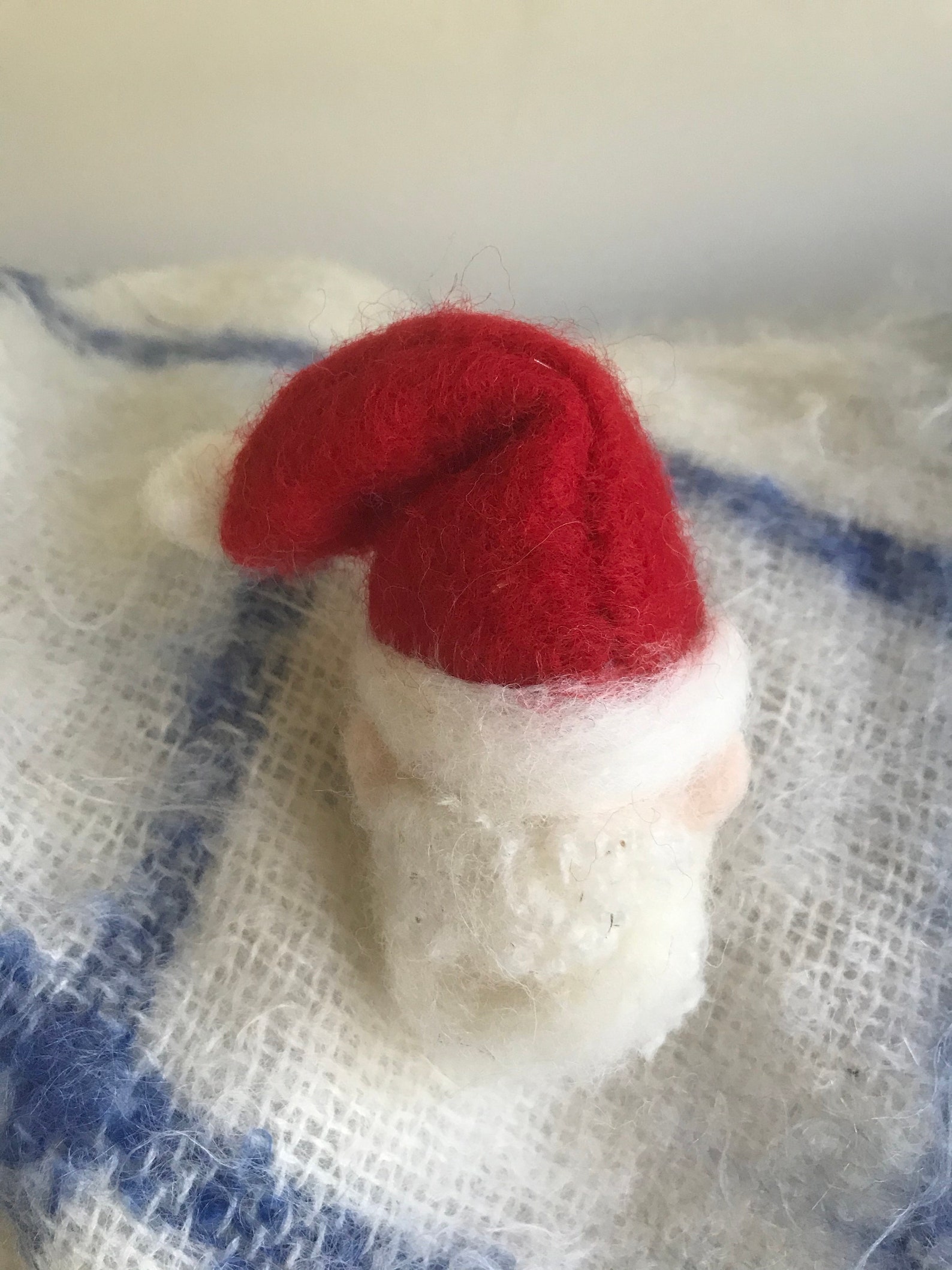 Santa Decoration/father Christmas/needle Felted Christmas Ornament/xmas ...
