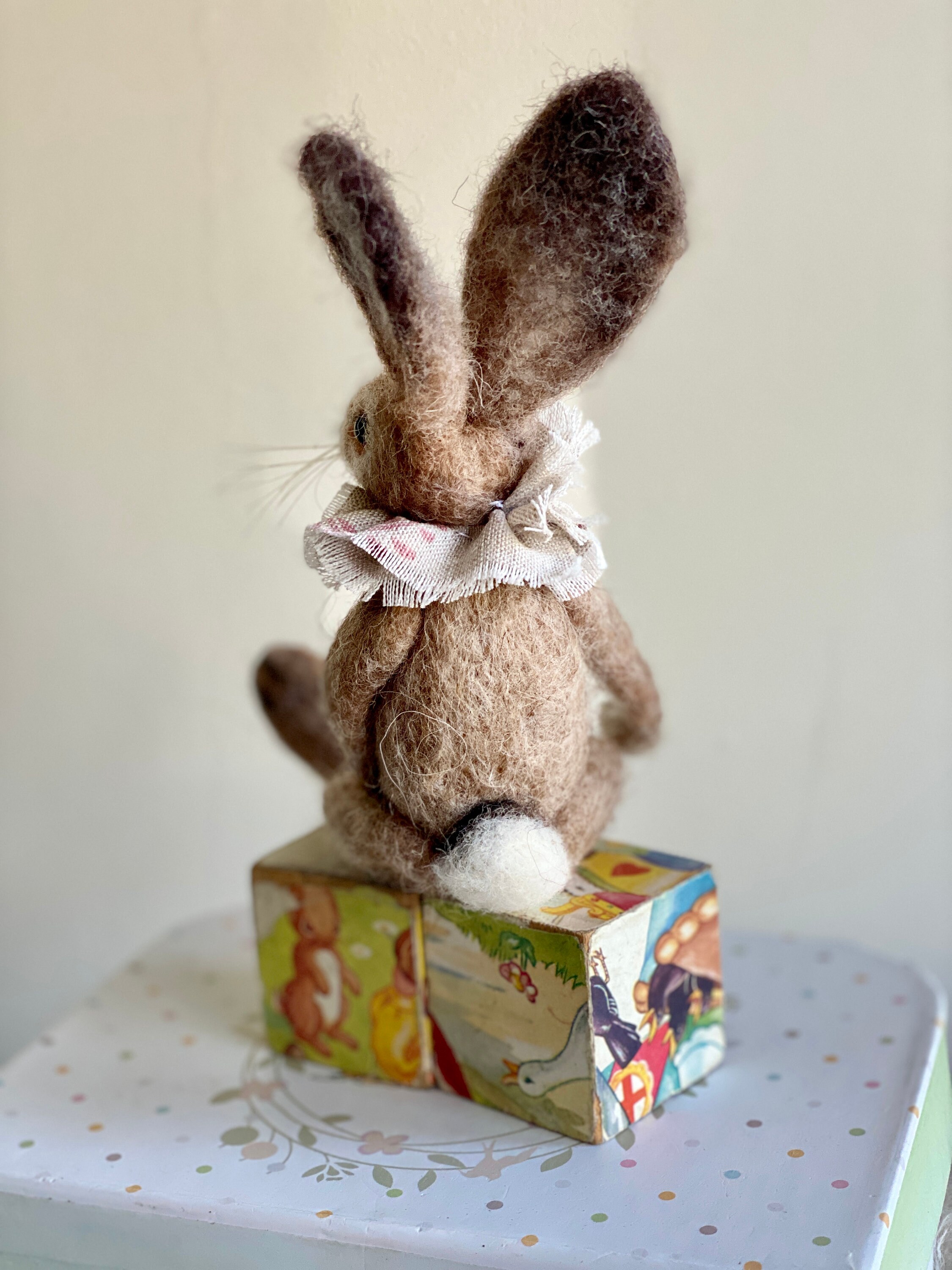 Hare Doll/spring Hare/needle Felted Hare/felted Hare/felted | Etsy UK
