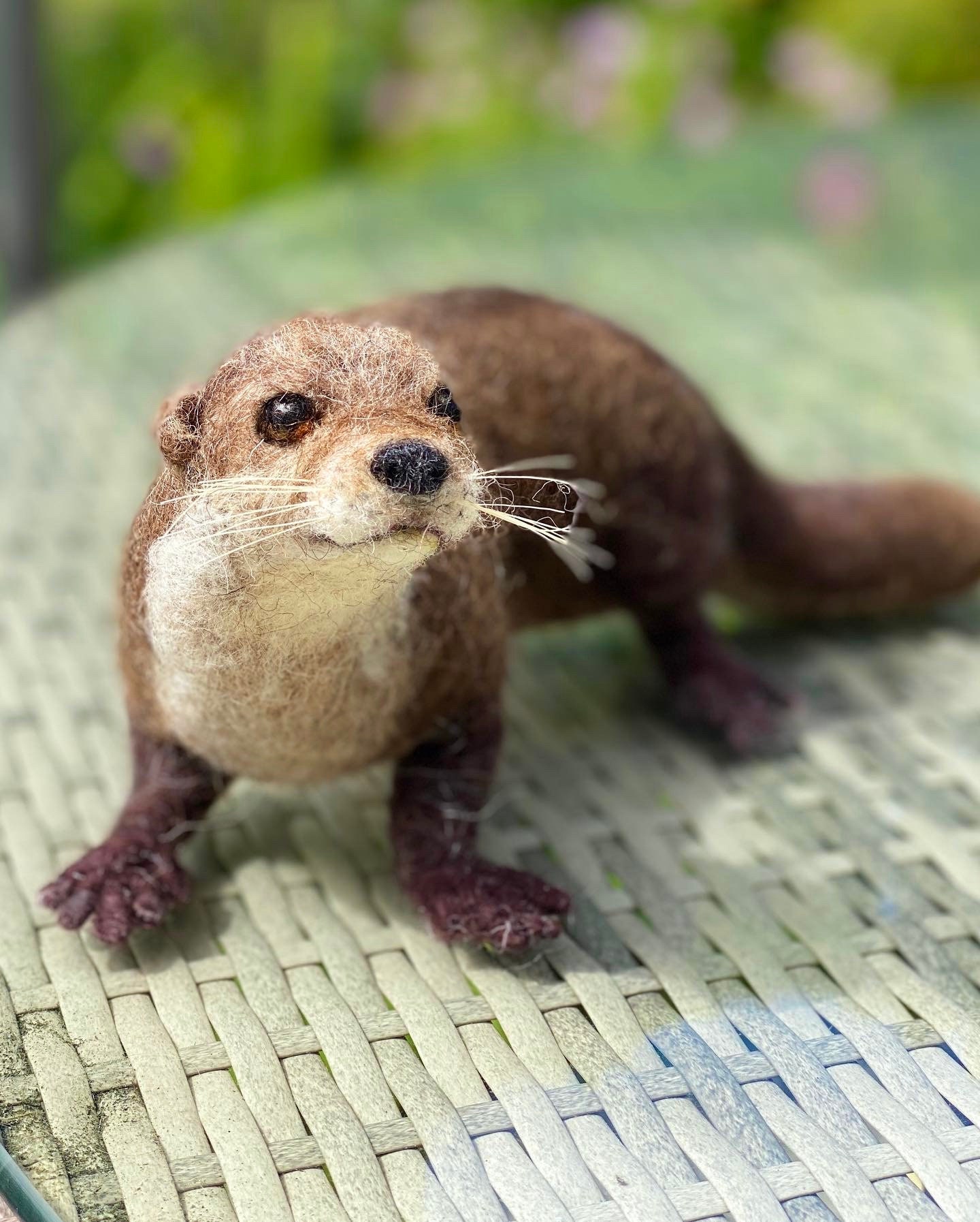 River Otter/otter Sculpture/needle Felted Otter/gift for Otter - Etsy UK