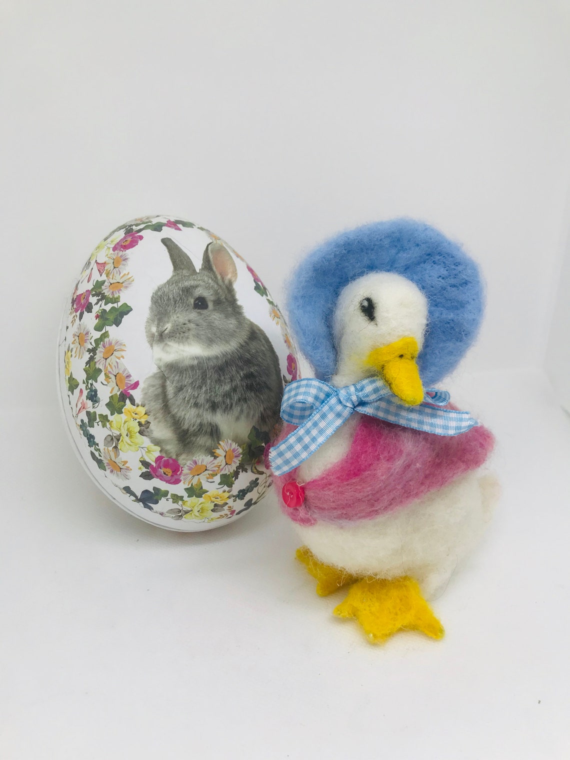 Duck/mrs Duck/duck Ornament/mrs Duck Ornament/duckling/needle | Etsy