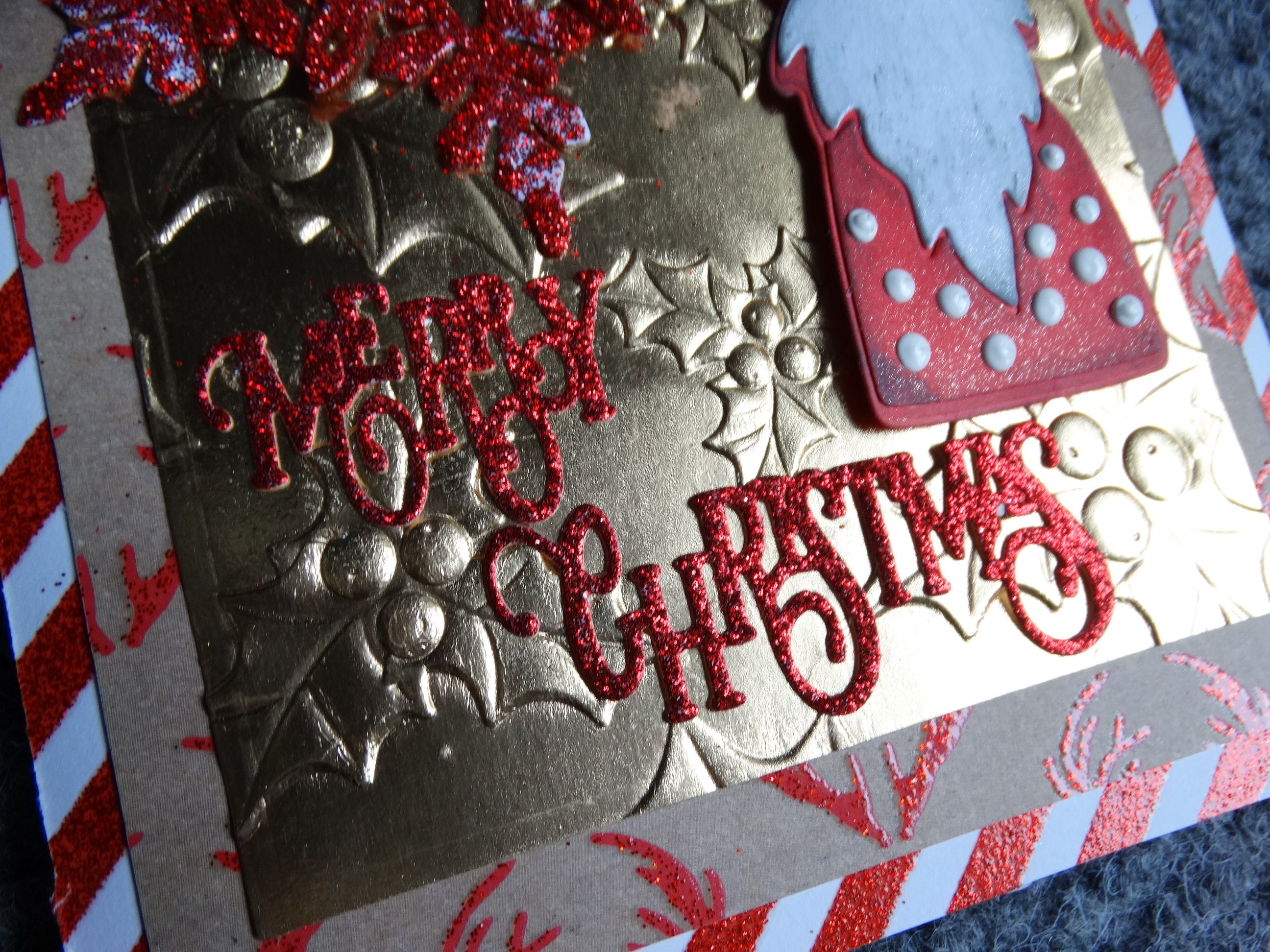 Handmade Gnome Christmas Card - Etsy