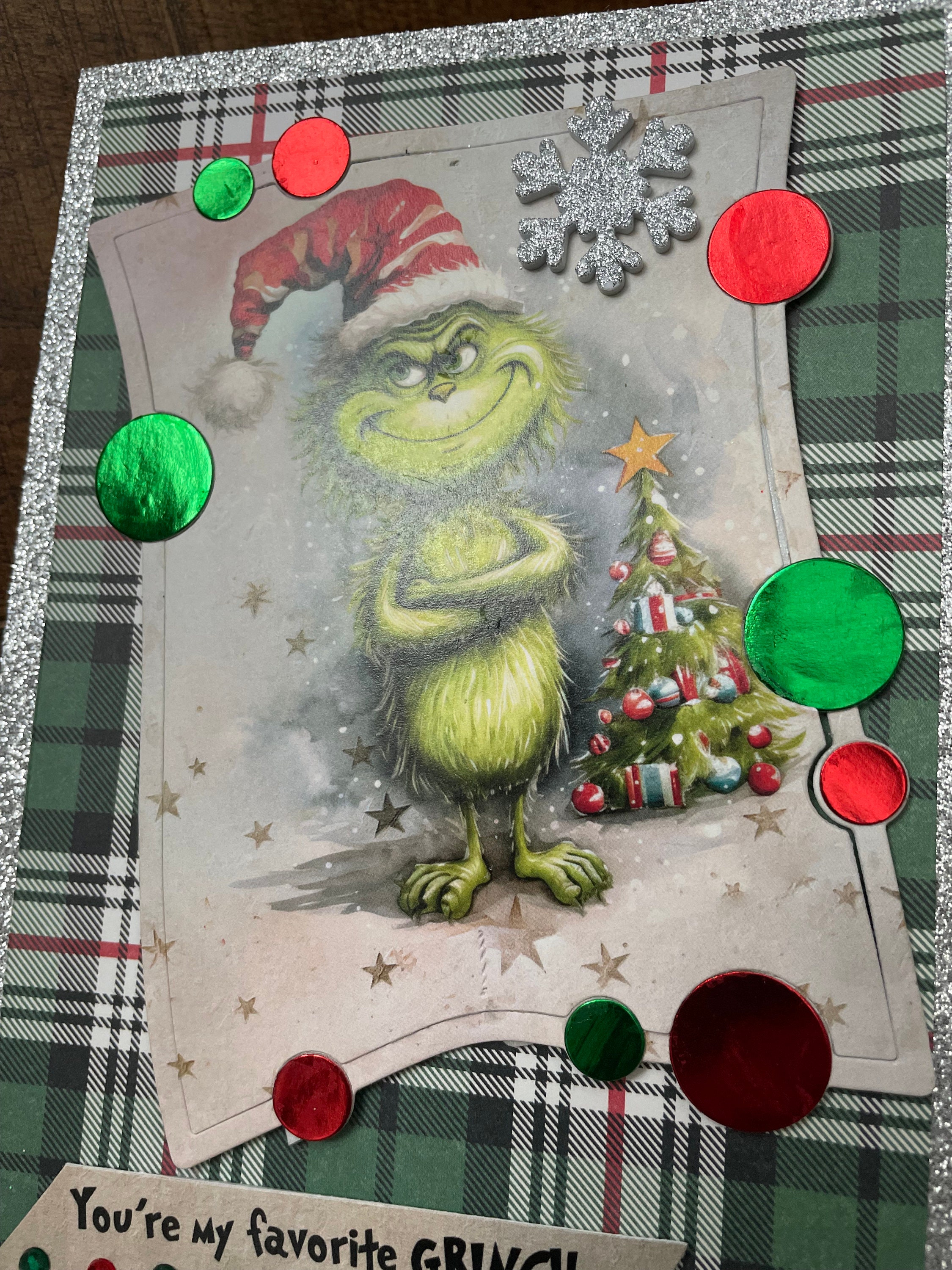 Grinch Christmas Card - Etsy
