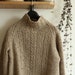 Knitting Pattern Irish Rover Raglan Turtleneck Pullover With Cables - Etsy