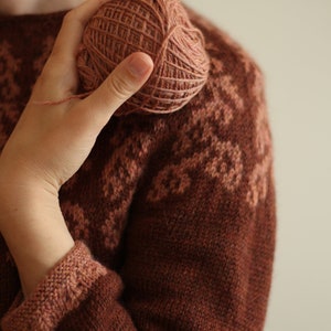 Knitting Pattern - Silin Pullover - Etsy