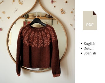 Raglan Sleeved Sweater Knitting Pattern Τop Down Sweater - Etsy