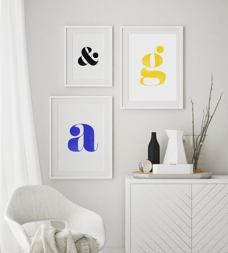 Customized Personalized Letter Alphabet Initial Digital - Etsy