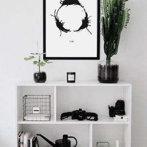 Time Arrival Alien Language Movie Fanart Poster Downloadable Print Home ...