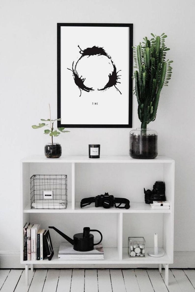 Time Arrival Alien Language Movie Fanart Poster Downloadable Print Home ...