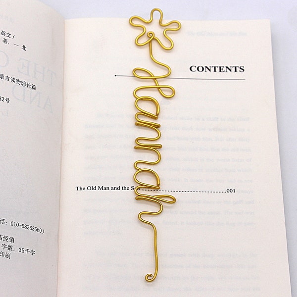 Wire Bookmark - Etsy