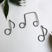 Music Note Wall Art Set, Music Note Wire Wall Art, Wire Music Note ...